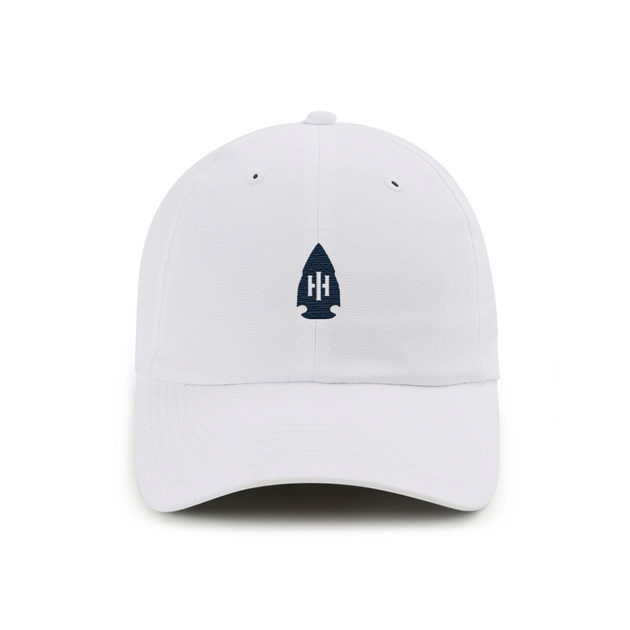 Performance Dad Hat White